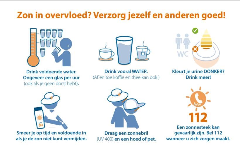 Tips bij hitte - Gemeente Hoeksche Waard